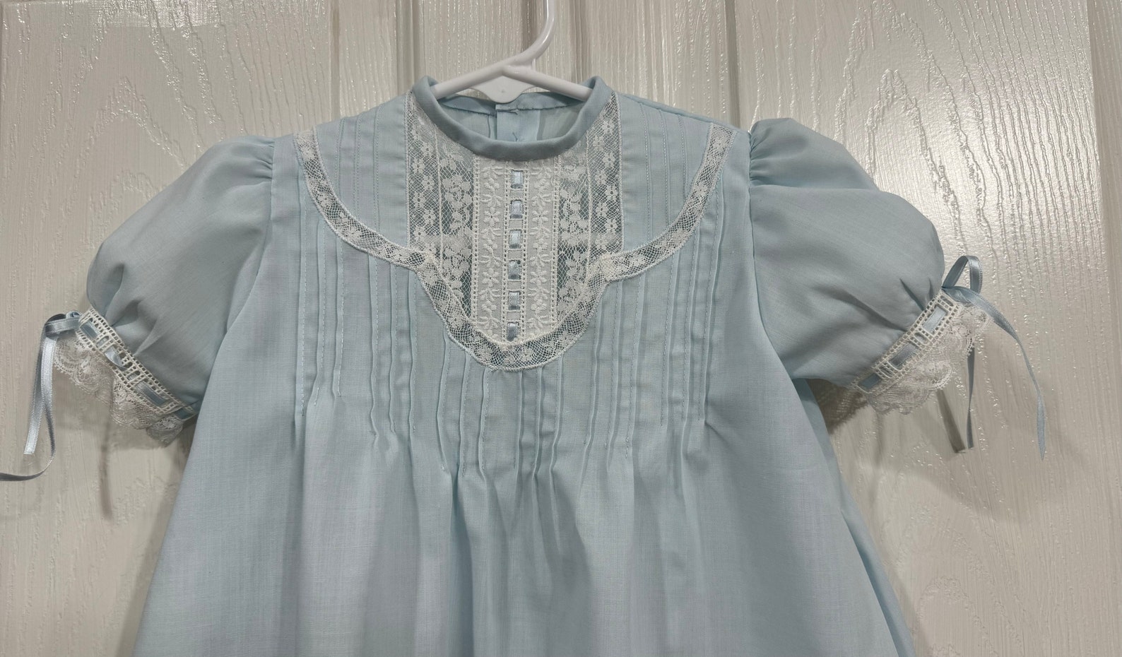 Newborn to 3 Month Baby Daygown in Blue - Etsy
