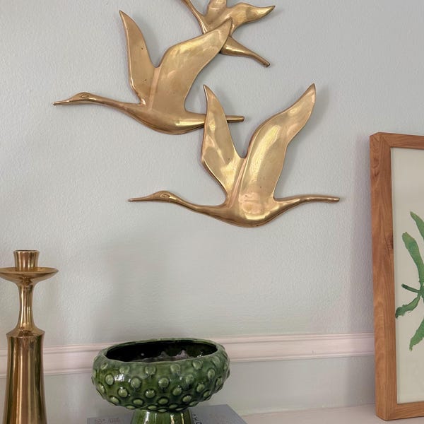 Vintage Brass Decor - Etsy