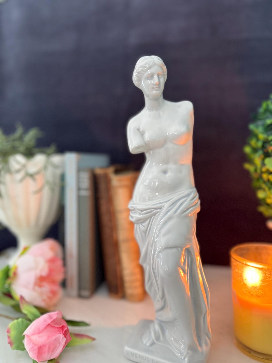 Vintage Venus De Milo Ceramic Sculpture by Atlantic Mold. - Etsy