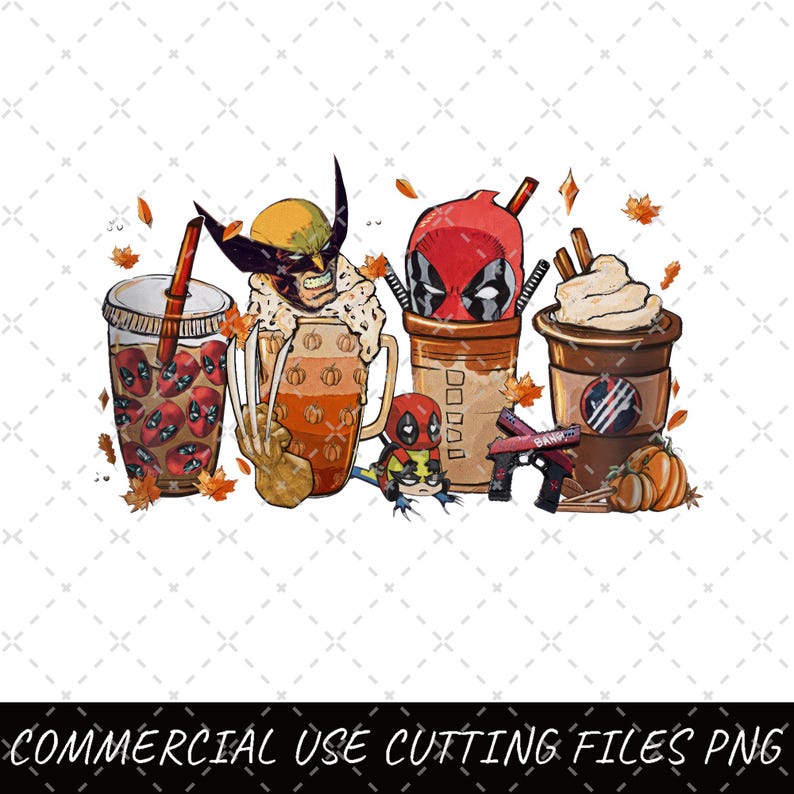 Superhéroe Deadpool Wolverine Besties Marvel Png , CuteWolverine ...