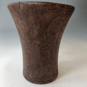 Pre Columbian Large Inca Period Wood Kero Cup South American Antiques ...