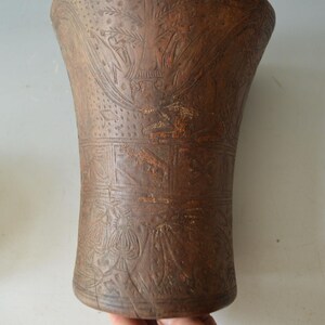 Pre Columbian Large Inca Period Wood Kero Cup South American Antiques ...