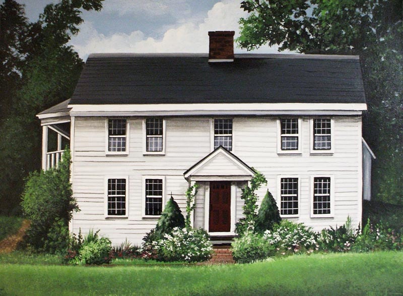 House Portraits Custom House Paintings From Photo - Etsy