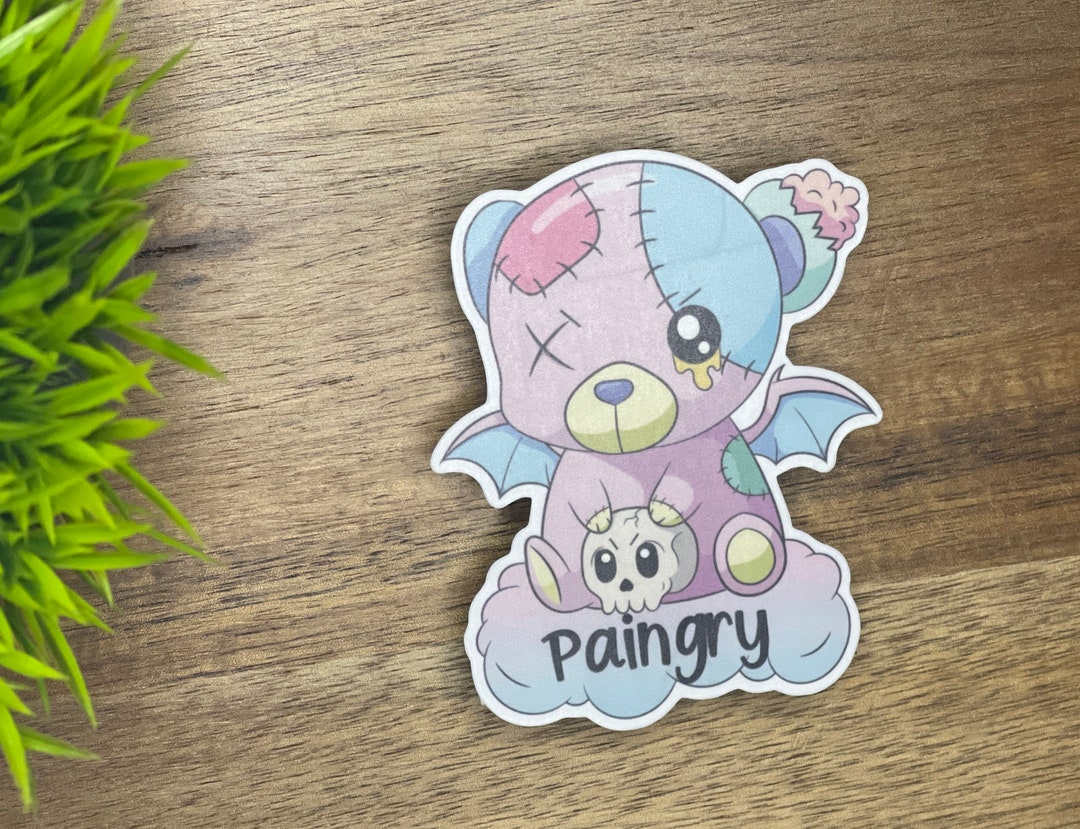 Paingry, Chronic Pain Sticker, Invisible Illness, Pots Awareness ...
