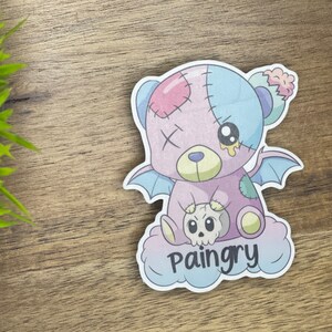 Paingry, Chronic Pain Sticker, Invisible Illness, Pots Awareness ...