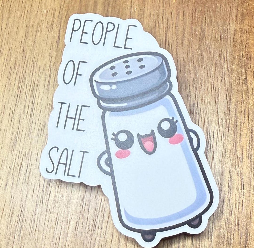 People of the Salt Sticker | POTS Awareness, Chronic Illness - Etsy