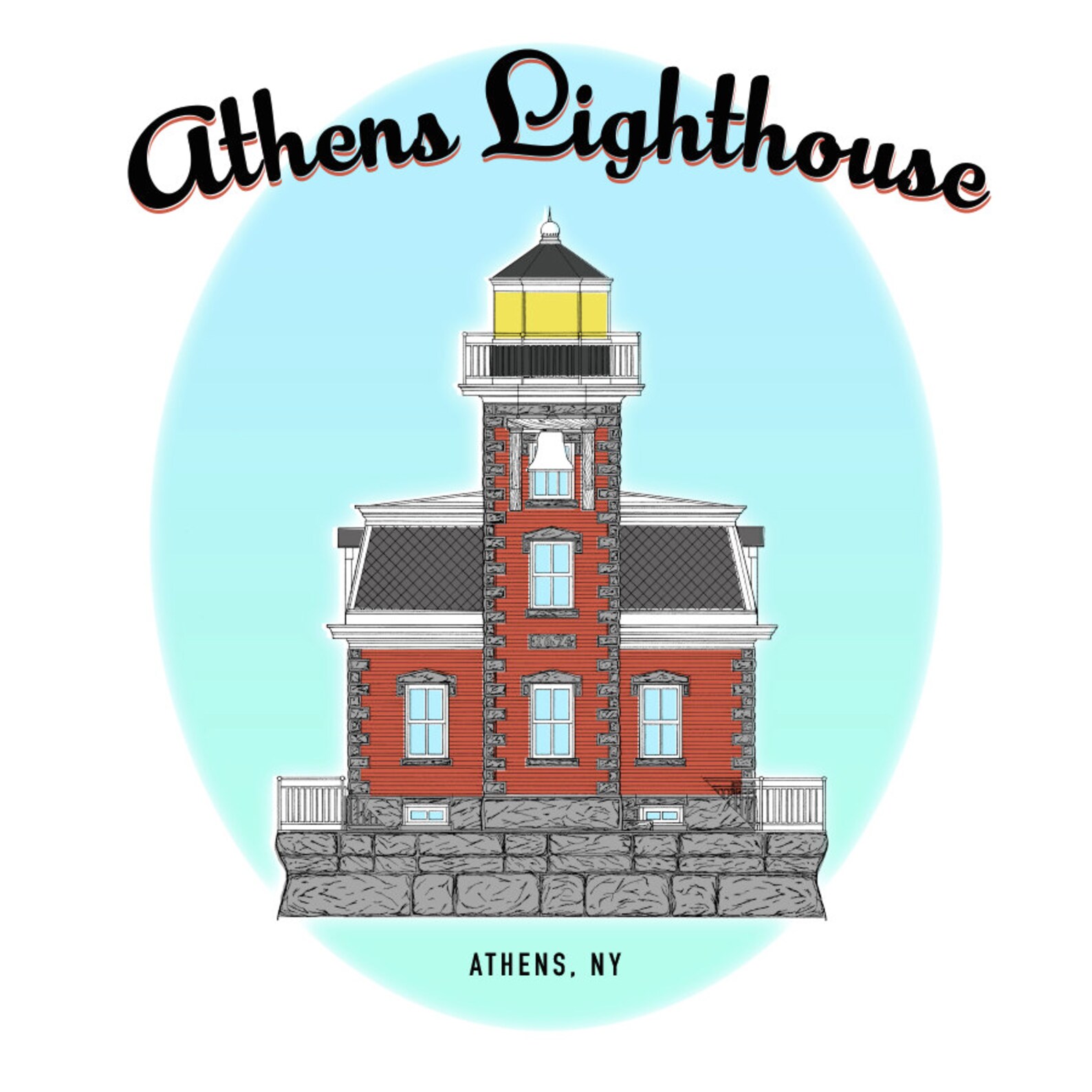 Athens Lighthouse | Etsy