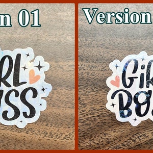 Feminism Sticker Pack 7 Stickers, 3 Inch 2 Styles Holographic, Die Cut ...