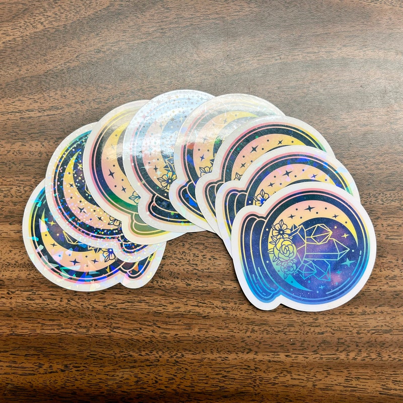 Holographic Stickers - Etsy
