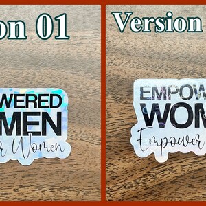 Feminism Sticker Pack 7 Stickers, 3 Inch 2 Styles Holographic, Die Cut ...