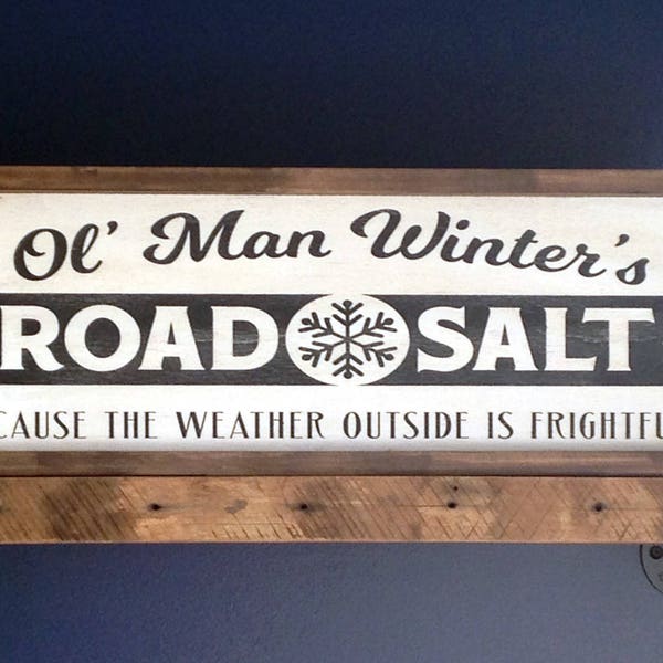 Wood Winter Sign - Etsy