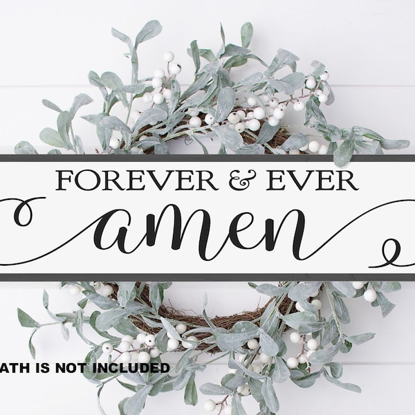 Amen Sign - Etsy