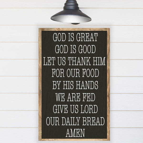 Dinner Prayer - Etsy