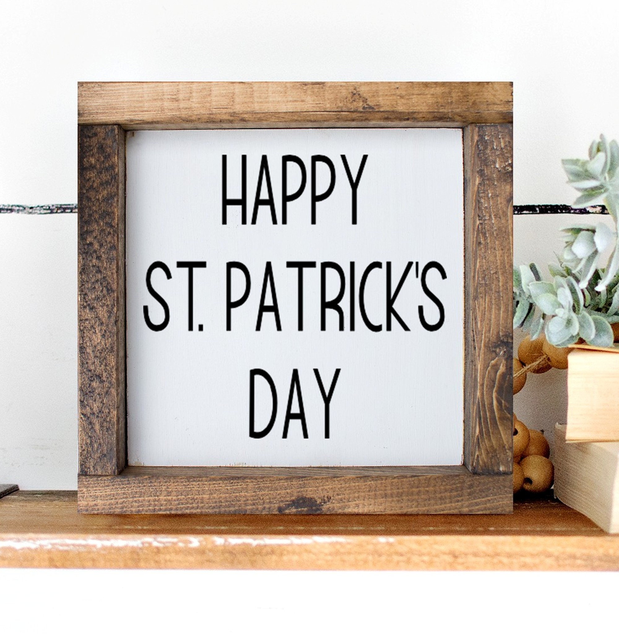 St Patrick's Day Mini Signs 6x6 Tiered Tray. | Etsy