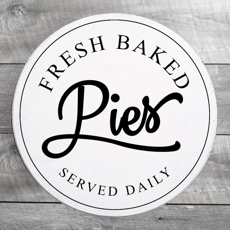 Fresh Baked Pies Sign - Etsy