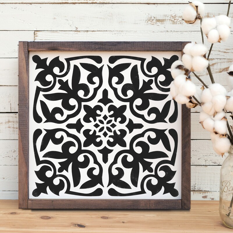 Modern Art Tile - Etsy