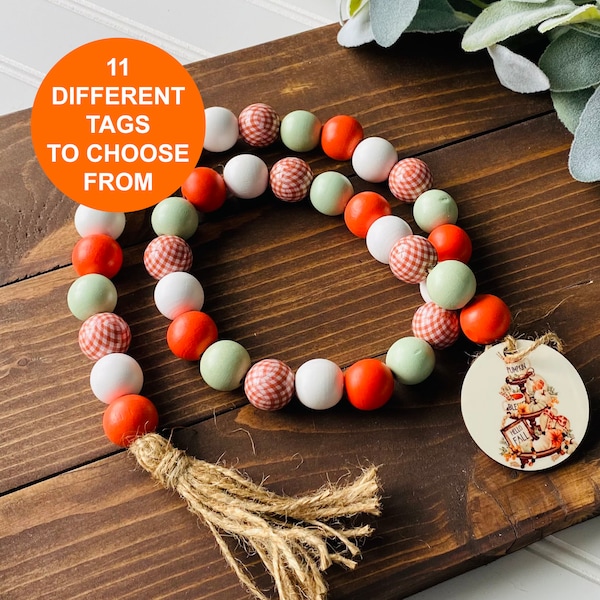 Buffalo Check Beads - Etsy
