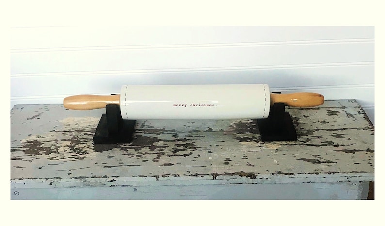 Wood Rolling Pin Stand for Rae Dunn. Farmhouse Riser Rolling - Etsy