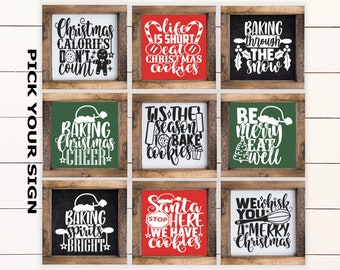 Christmas Kitchen Sign - Etsy