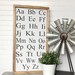 ABC Alphabet Modern Farmhouse Style Frame Sign - Etsy