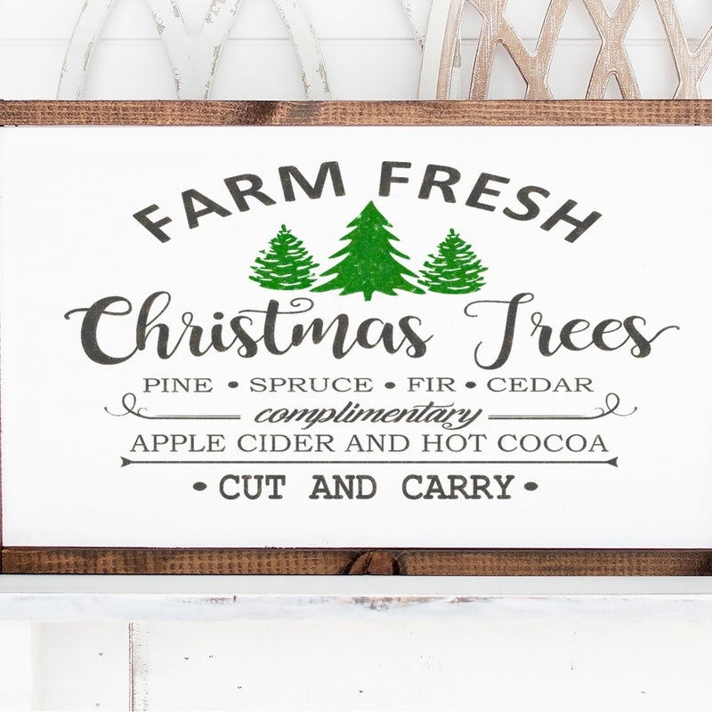Tree Farm Sign - Etsy
