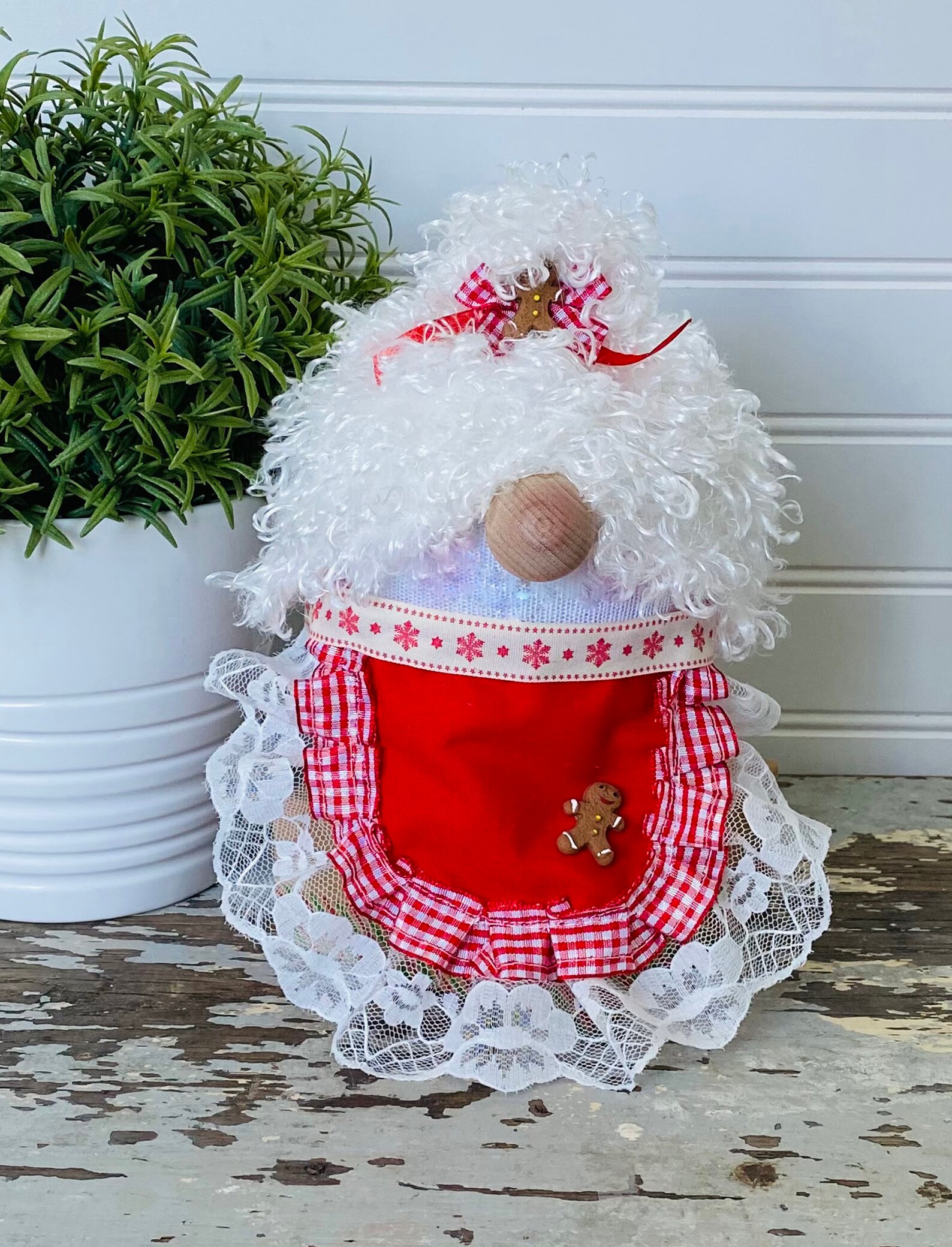 Santa & Mrs Claus Christmas Gnome Christmas Gnome Slouchy | Etsy