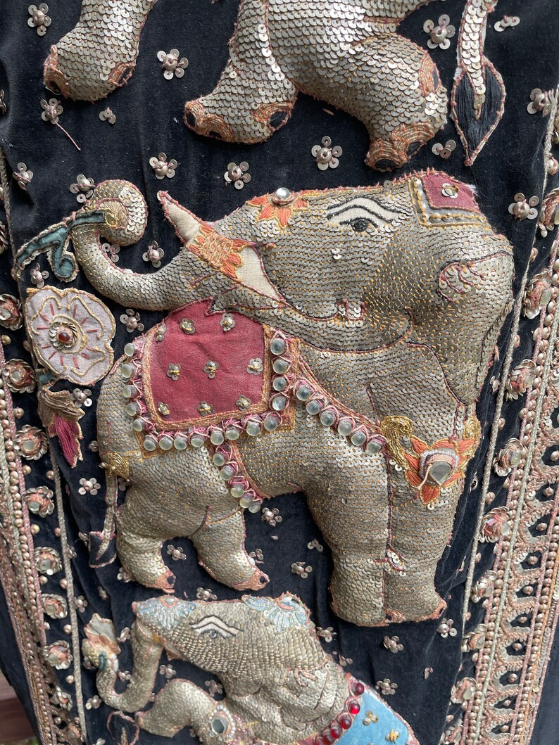 Elephant Beaded Tapestry - Etsy