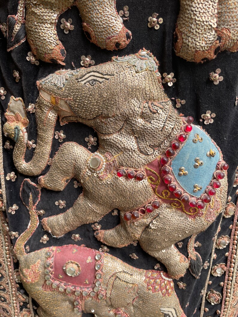 Elephant Beaded Tapestry - Etsy