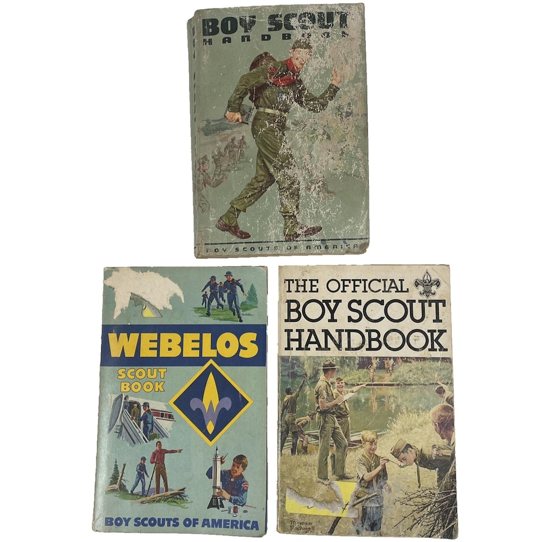 Boy Scout Webelos Cub Scouts Vintage Handbooks 1960-1970s Camping ...
