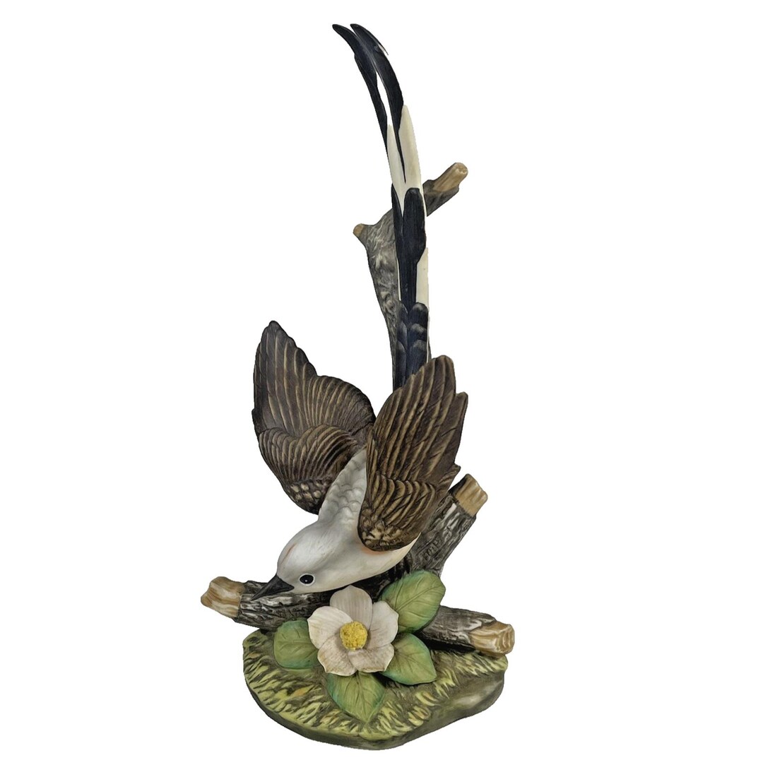Homco Vtg 1986 Masterpiece Scissor-tailed Flycatcher Porcelain Bird ...