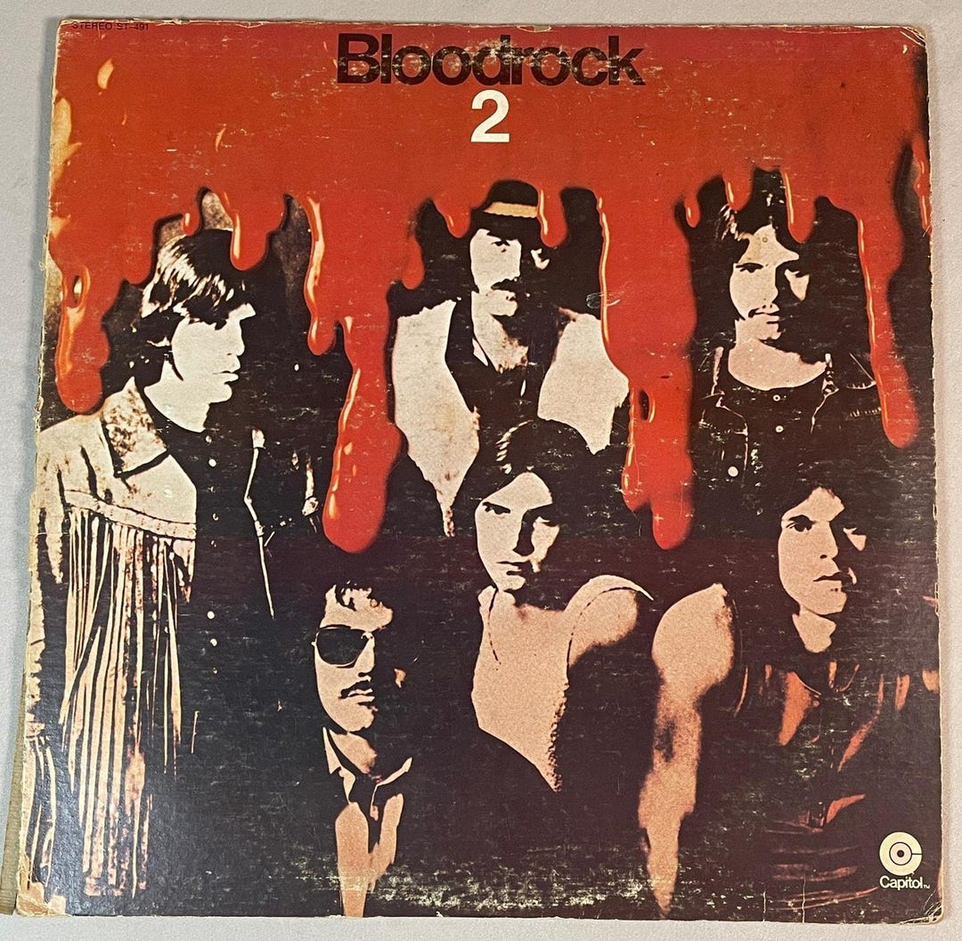 Bloodrock 2 Album Vtg 1970 Vinyl LP Blues Hard Rock Capitol ST-491 - Etsy