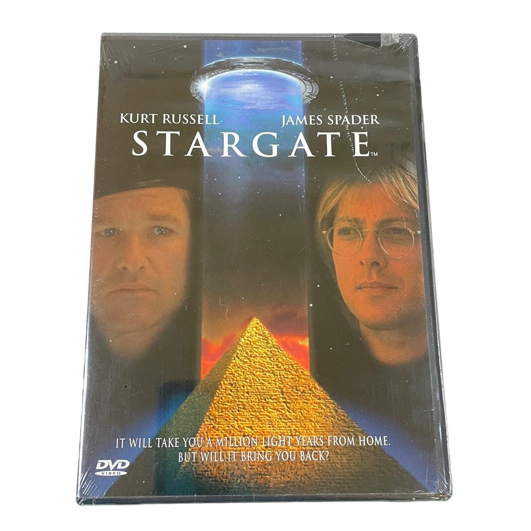 Stargate DVD Promotional Copy Vtg 1994 Sci Fi NEW / Broken Seal Spader ...