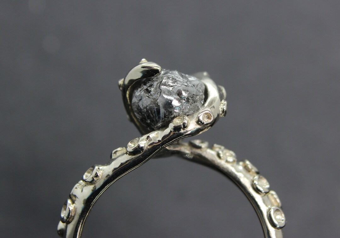 The Octopus Ring. Octopus Ring. Animal Ring. Rough Diamond Ring. Raw ...