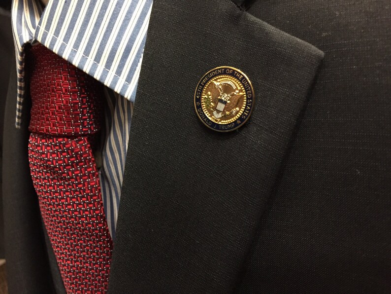Donald Trump Commemorative Lapel Pins | Etsy