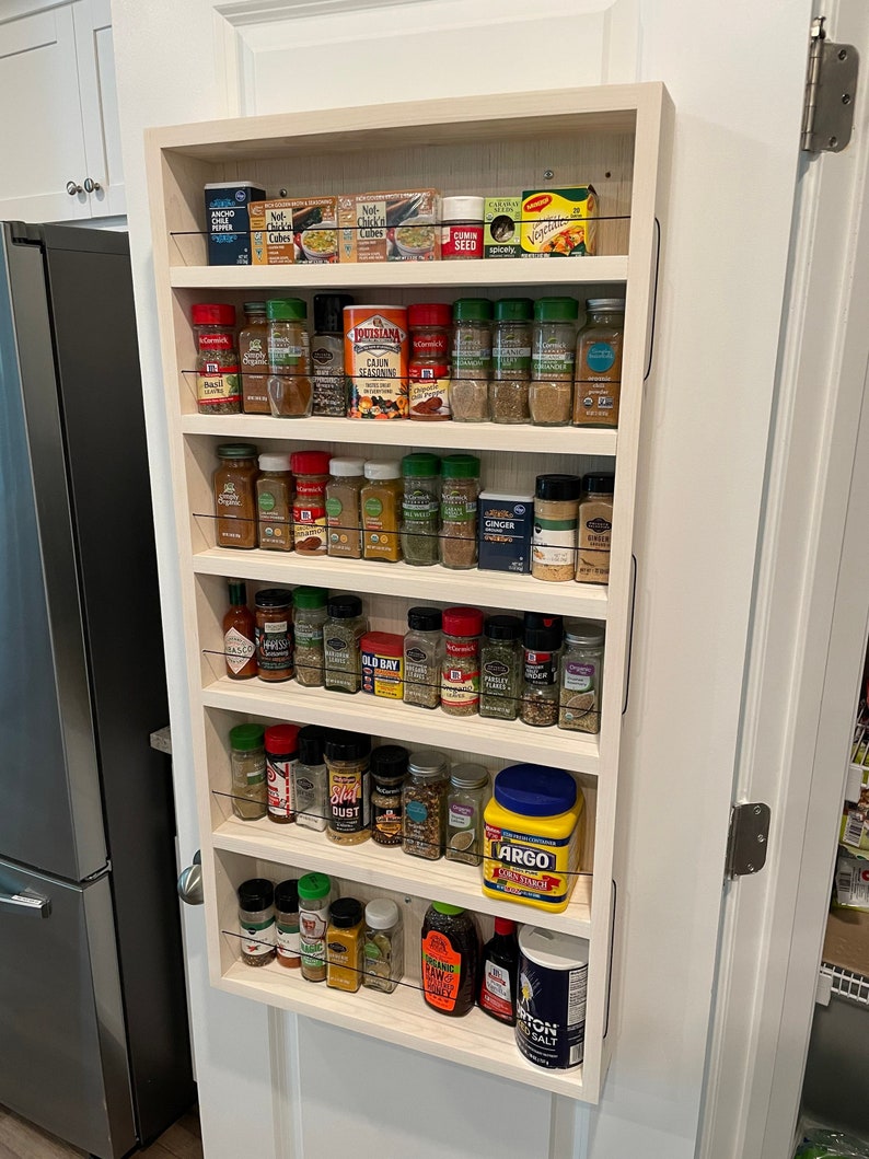 Door Spice Rack - Etsy