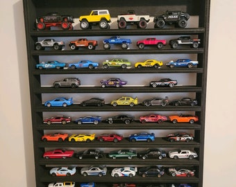 Diecast Car Wood Display Case - Etsy