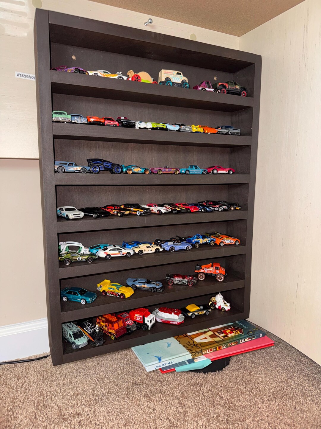 Diecast Car Display Case | 1:64 Scale Model Car Wall Display | Matchbox ...