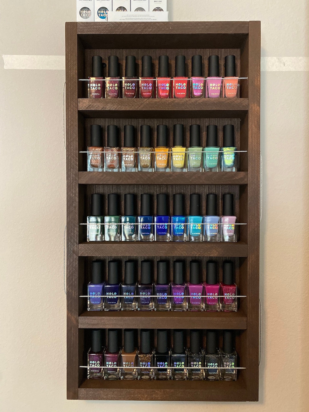 Rustic Rack, Dark Walnut - Etsy