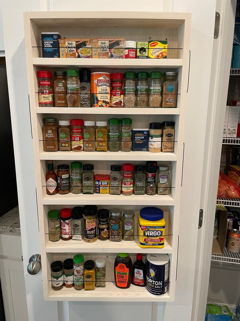 Door Spice Rack - Etsy