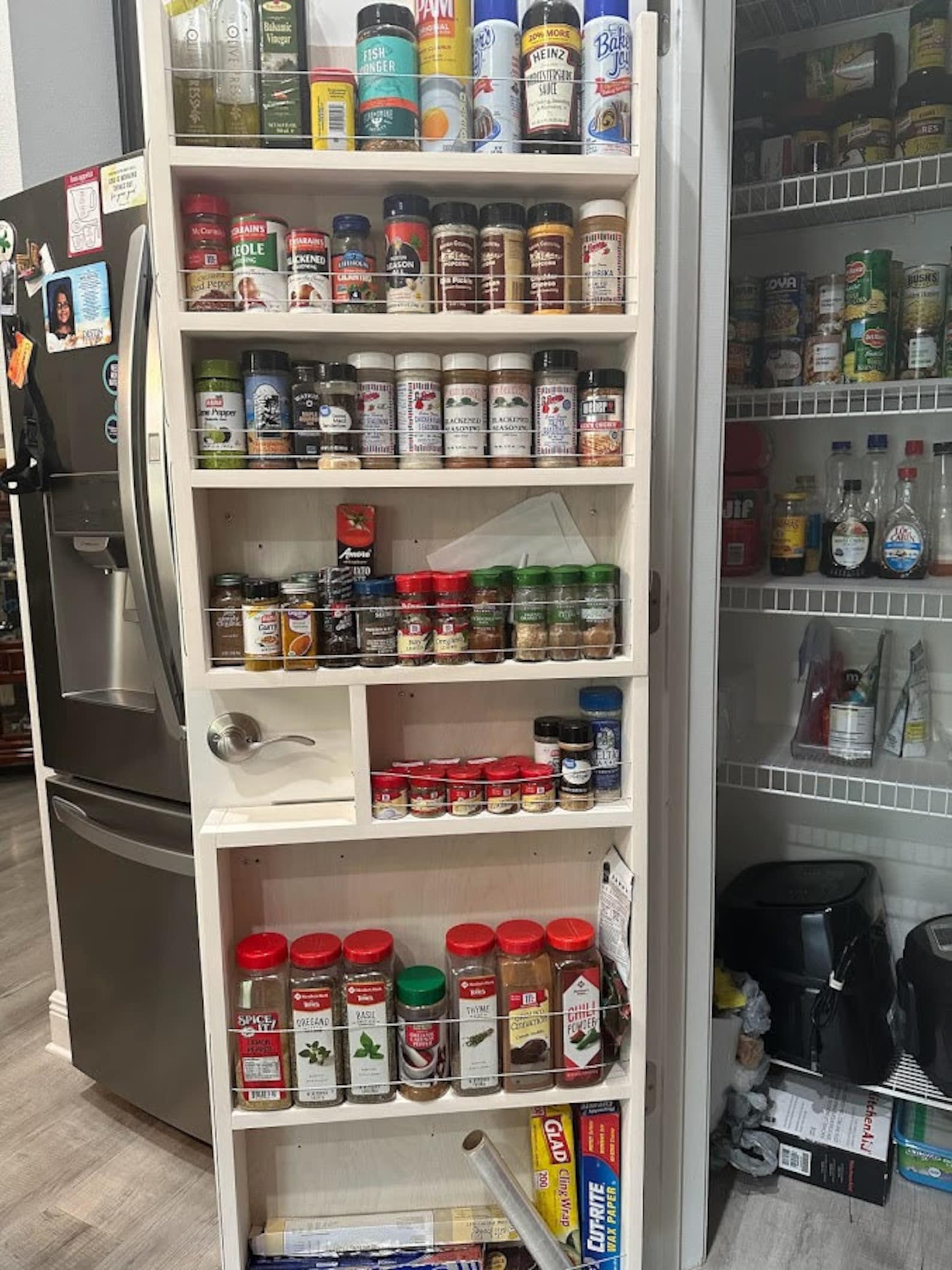 Extra Wide Door Spice Rack - Etsy