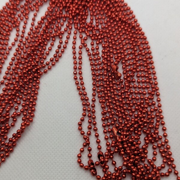 Red Chain - Etsy