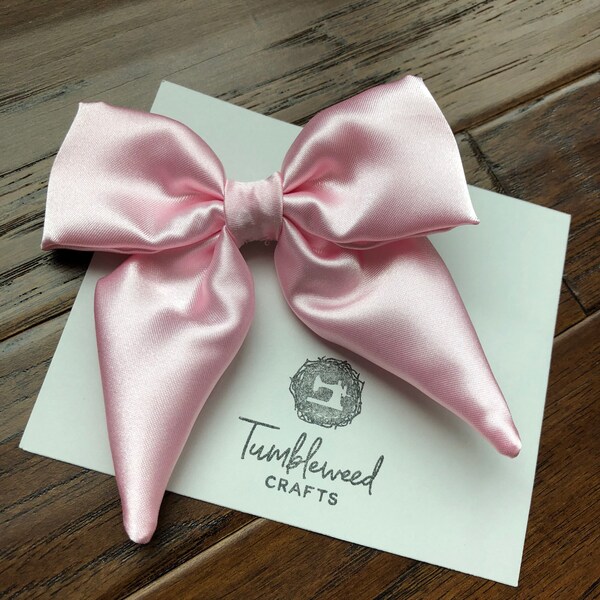Light Pink Bows - Etsy