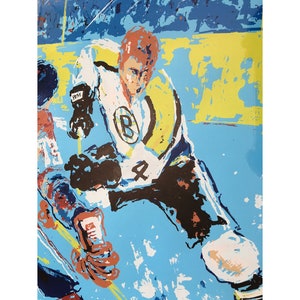 Bobby Orr | Boston Bruins | Serigraph | 1970's Hockey Screen Print ...