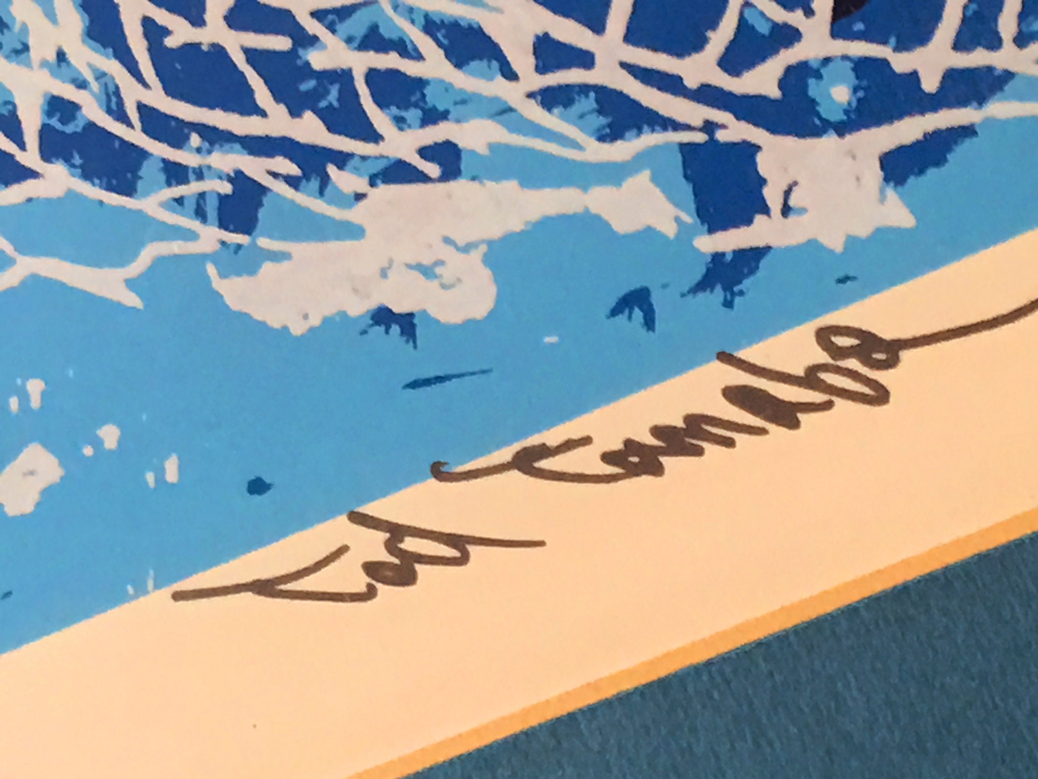 Bobby Orr Boston Bruins Serigraph 1970's Hockey Screen Print Ted Tanabe ...