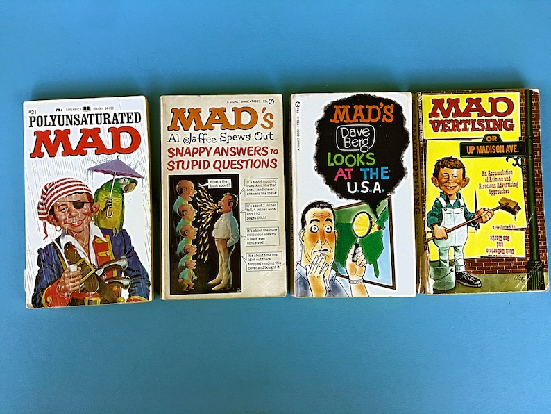 1970's/60's MAD Magazine Books | Collection of Eleven Books | Warner ...