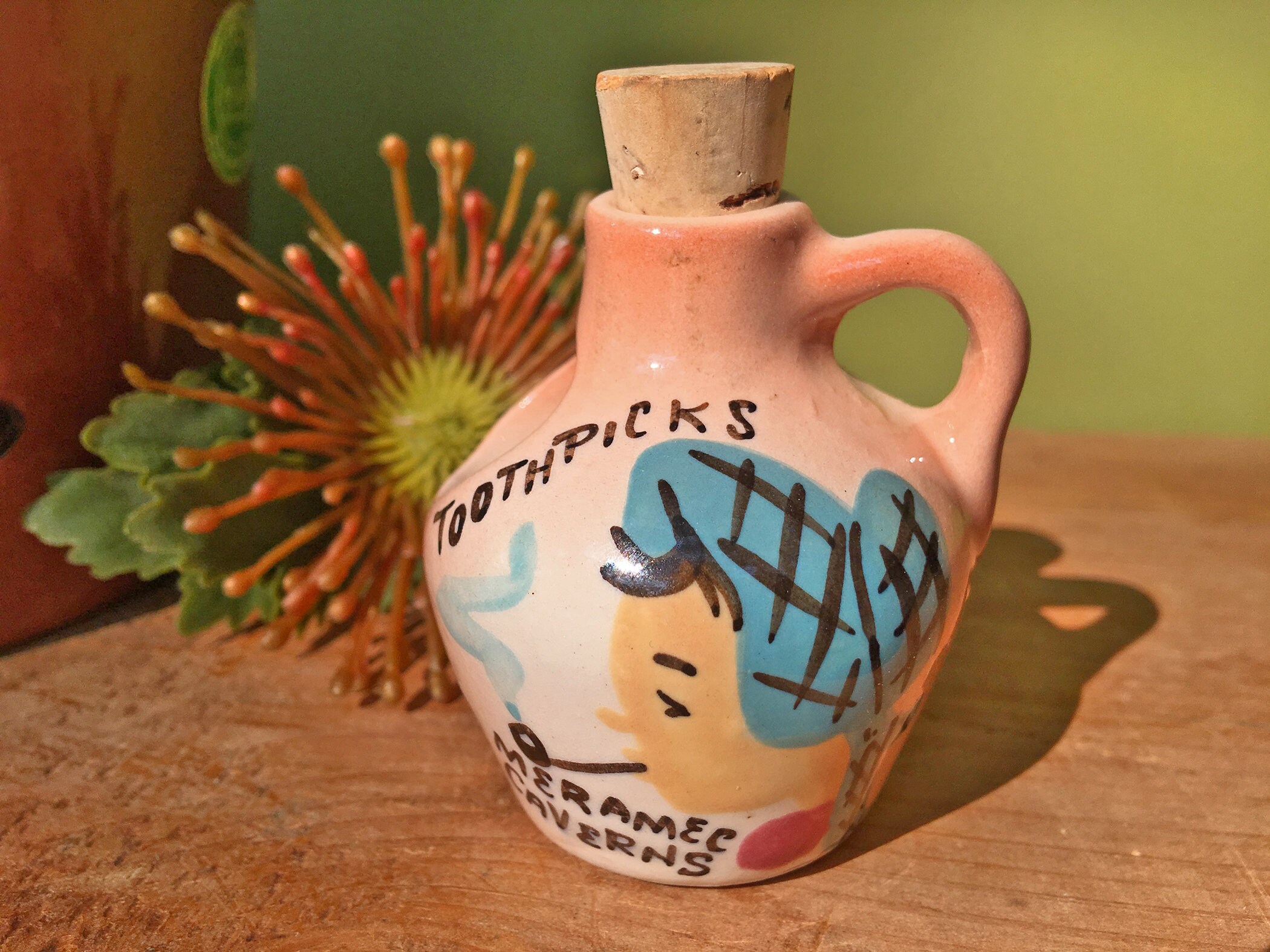 Taneycomo Jug & Toothpick Holder | Lugene's Hillbilly Ashtray | Made in ...