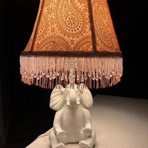 Custom Luxury Gothic Lampshade | Handmade Dark Elegance for Dramatic ...