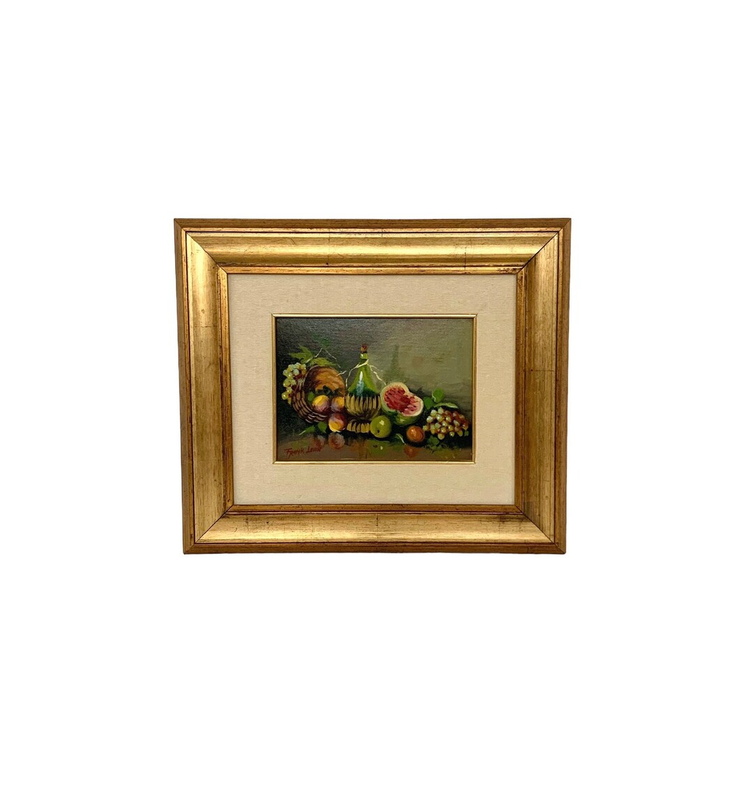 FRANK LEAN Still Life Oil Painting: French Artist - Etsy