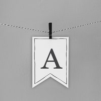 PDF 4" Fabric Letter or Name Banner, Fabric Letter Banner Pattern ...