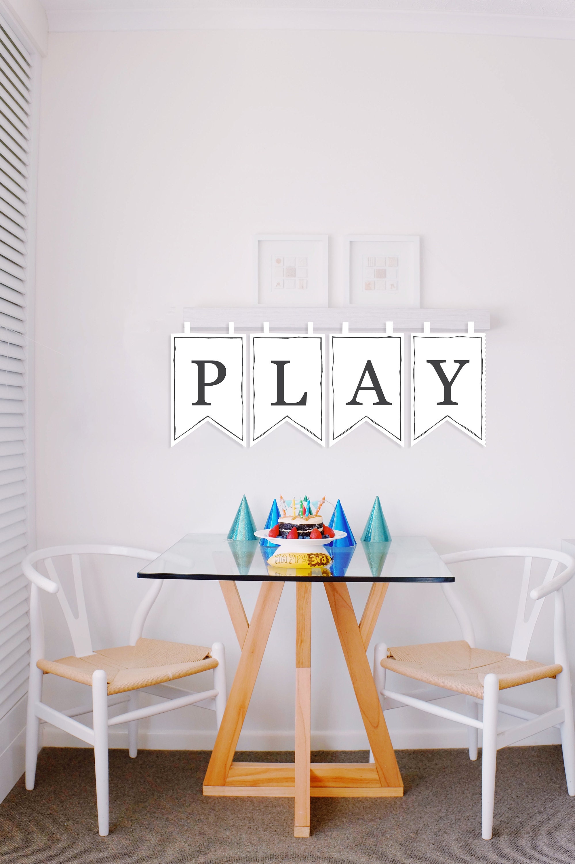 Large All CAPS Printable Banner Letters Alphabet A-Z - Etsy